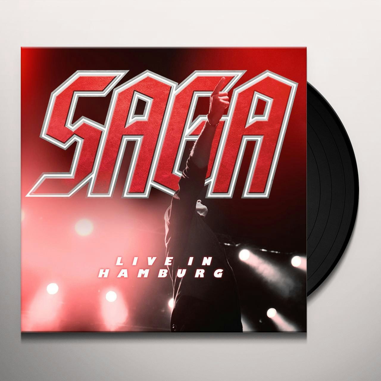 Saga LIVE IN HAMBURG Vinyl Record