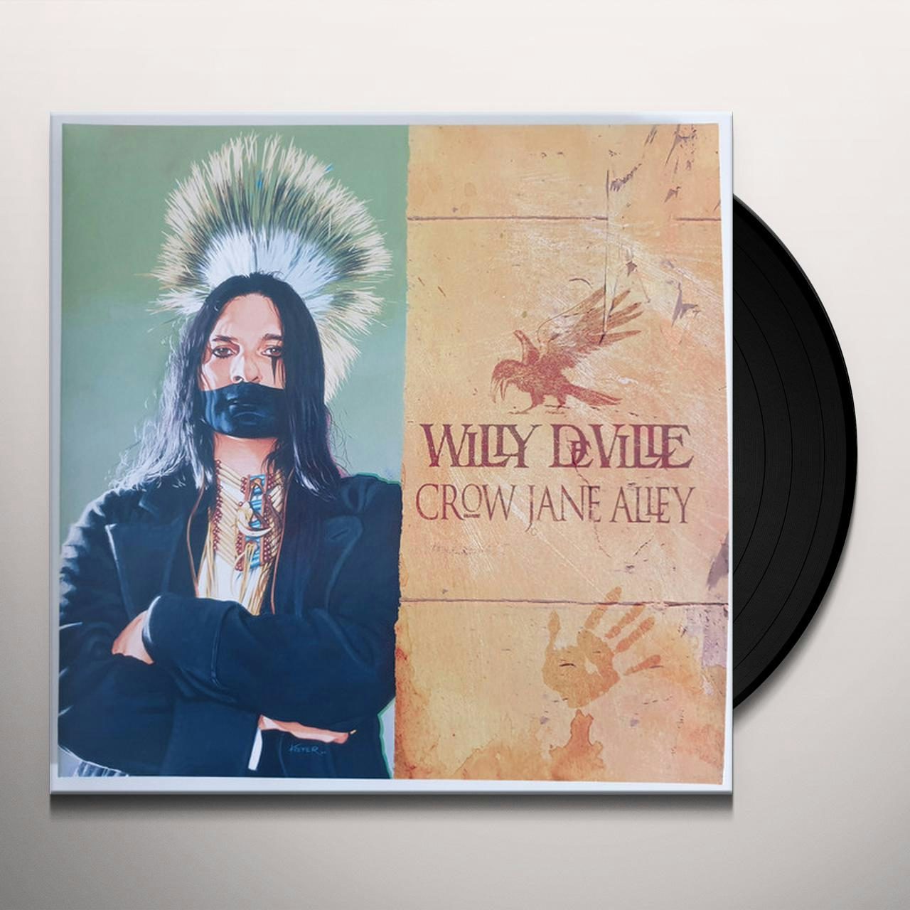 Willy DeVille CROW JANE ALLEY Vinyl Record - w/CD, Limited Edition