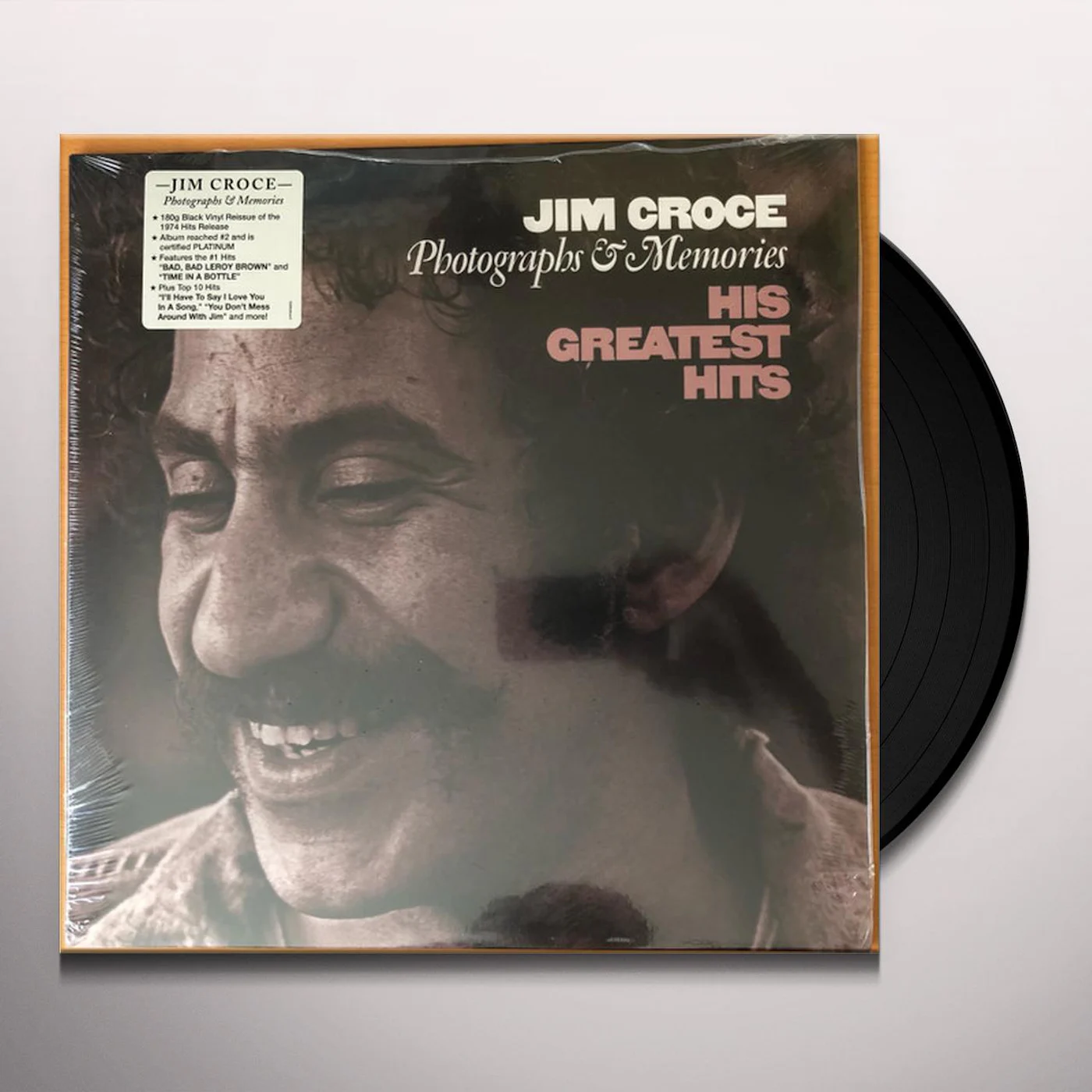 Jim Croce Photographs & Memories: His Greatest Hits Vinyl Record
