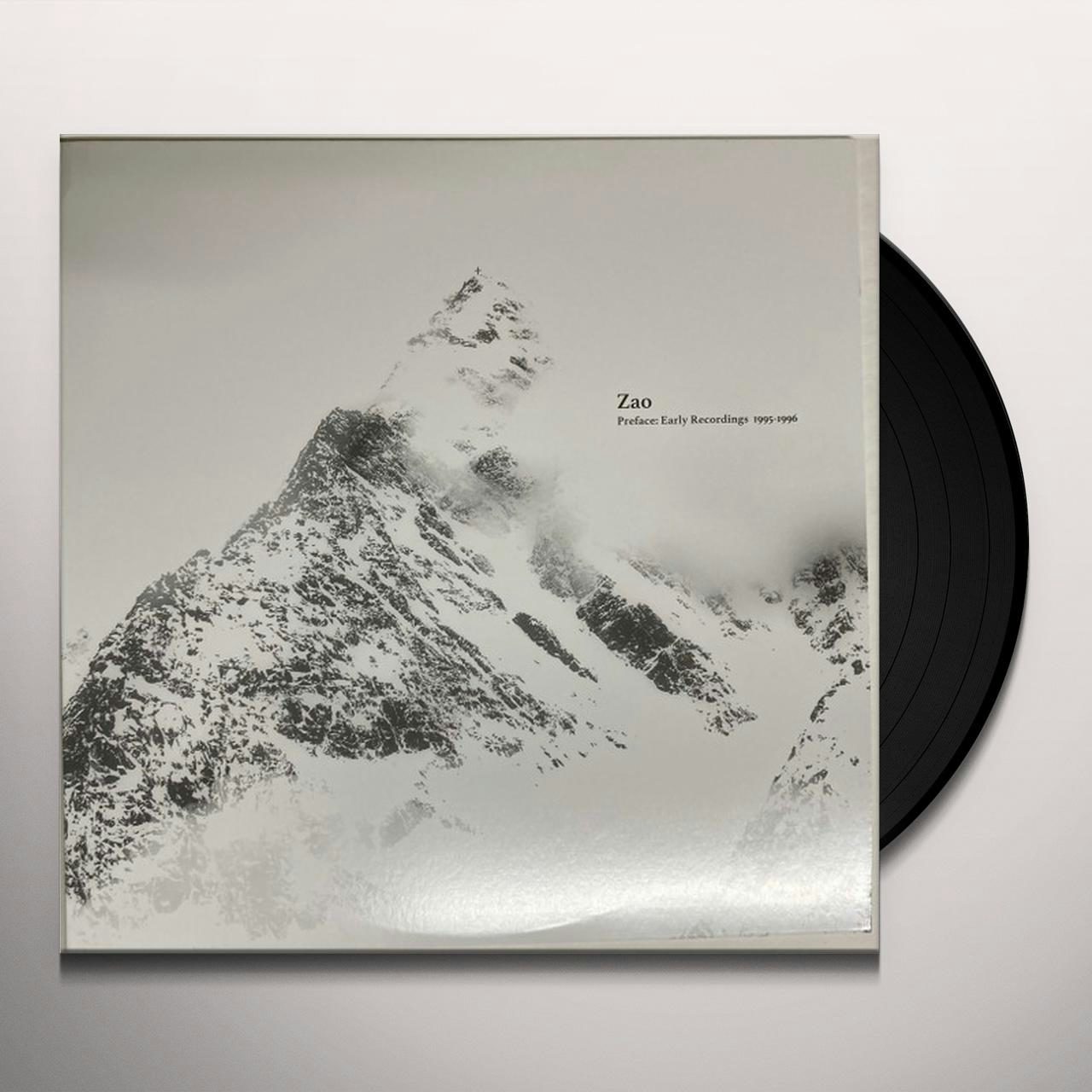 Zao PREFACE (EARLY RECORDINGS: 1995-1996) Vinyl Record