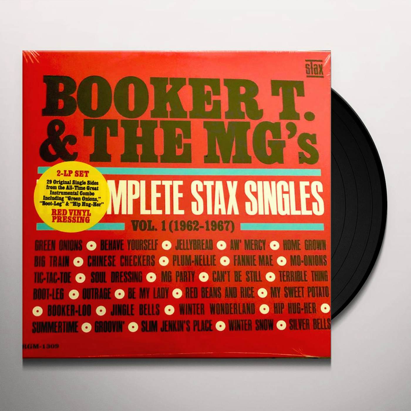 Booker T. & the M.G.'s COMPLETE STAX SINGLES 1 (1962-1967) Vinyl Record