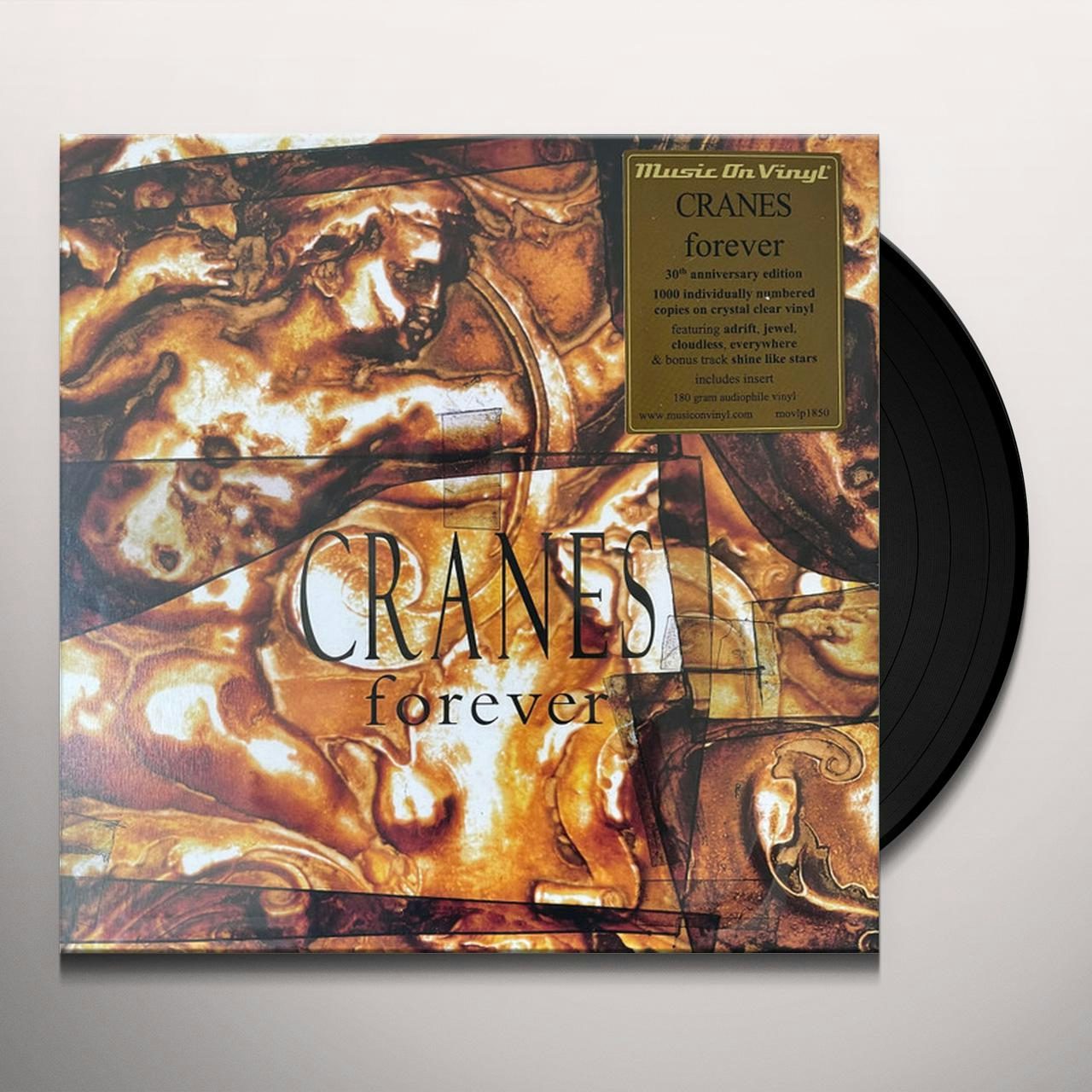 Cranes FOREVER (30TH ANNIVERSARY) (180GR/CRYSTAL CLEAR VINYL) Vinyl Record