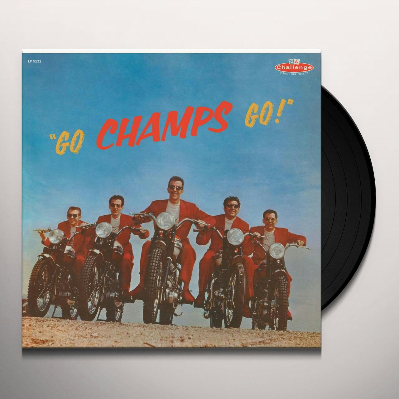 The Champs GO CHAMPS GO Vinyl Record