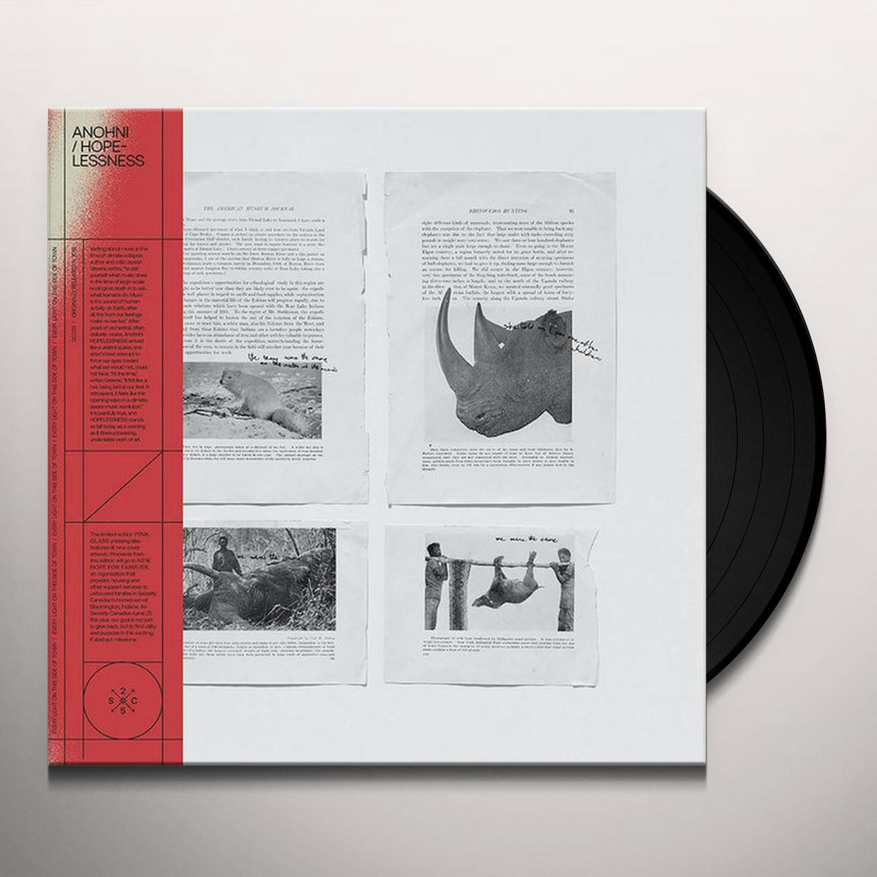 ANOHNI HOPELESSNESS (SC25 ANNIVERSARY EXCLUSIVE) - PINK Vinyl Record