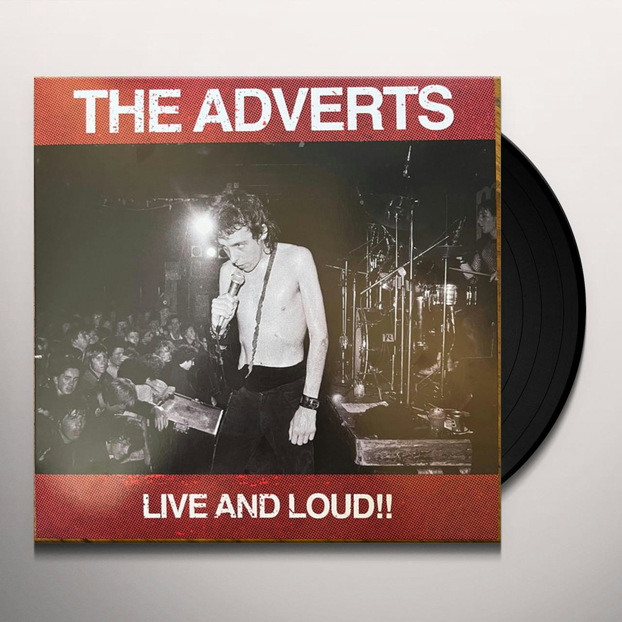 The Adverts LIVE & LOUD Vinyl Record
