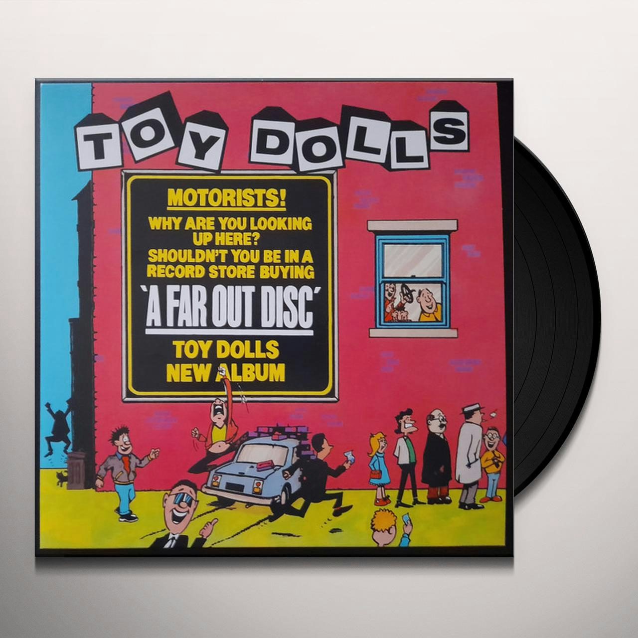 Toy Dolls FAR OUR DISC Vinyl Record