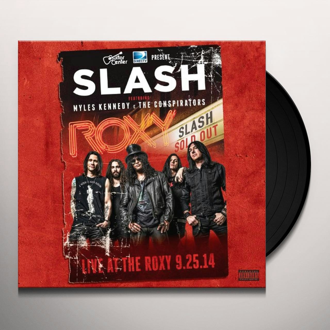 Slash LIVE AT THE ROXY 09.25.14 Vinyl Record