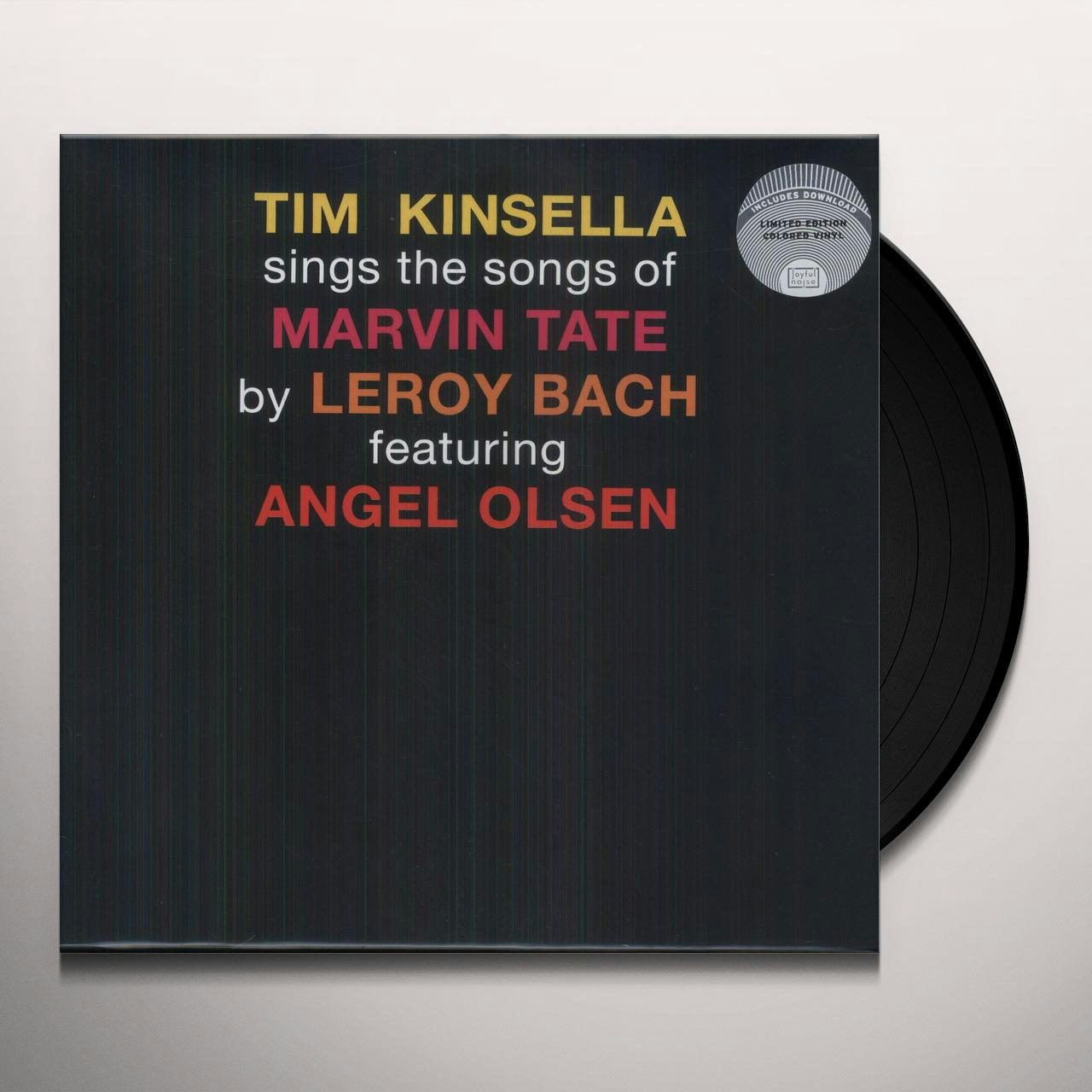 Tim Kinsella SINGS THE SONGS OF MARVIN TATE Vinyl Record
