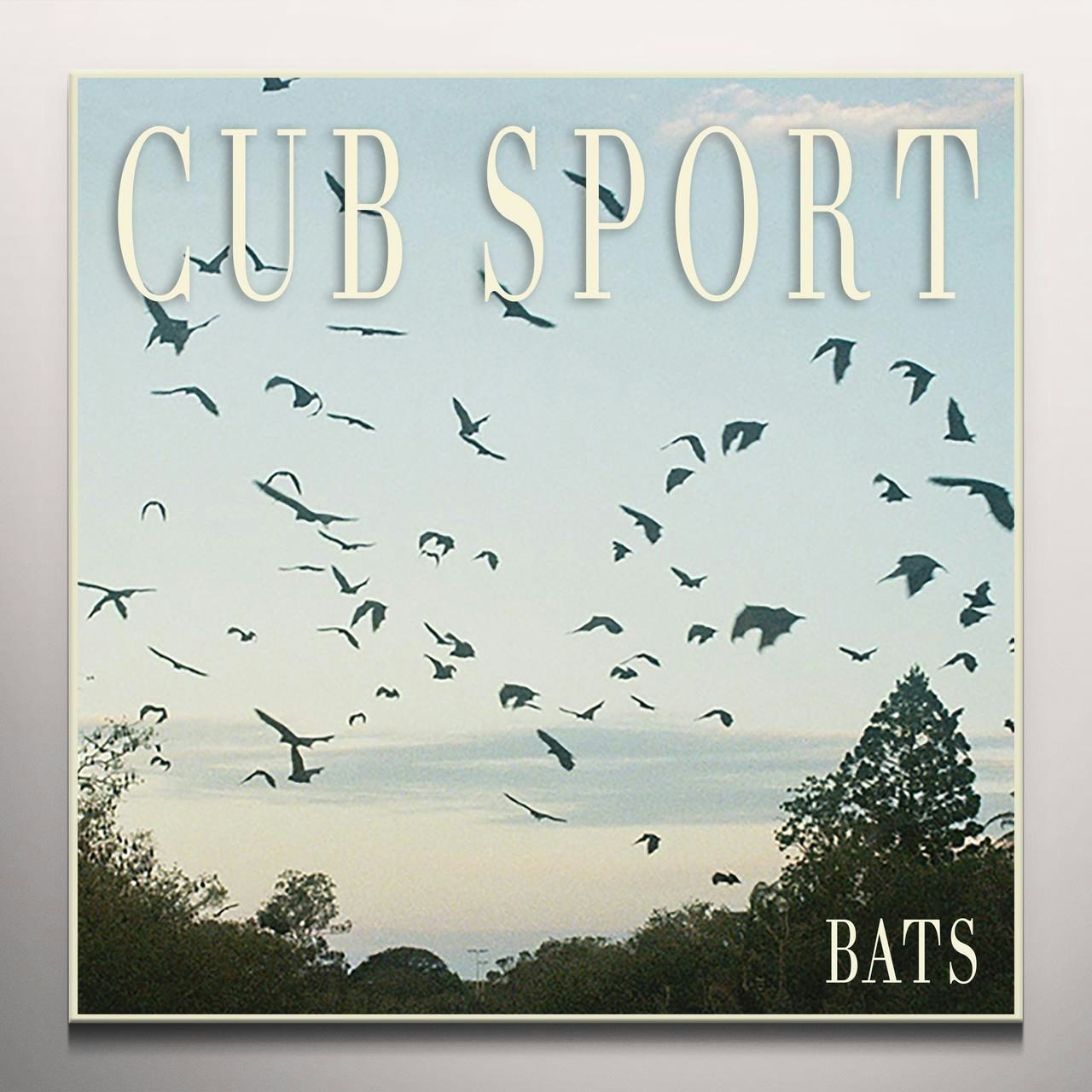 Cub Sport BATS - Limited Edition Clear w/ Black Splatter Colored Vinyl ...