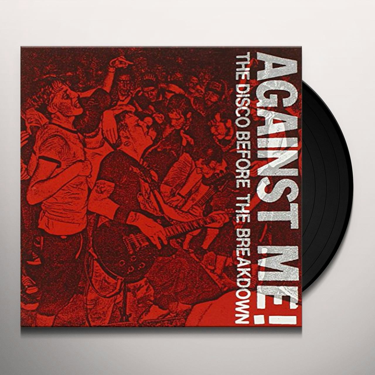 Against Me! DISCO BEFORE THE BREAKDOWN Vinyl Record
