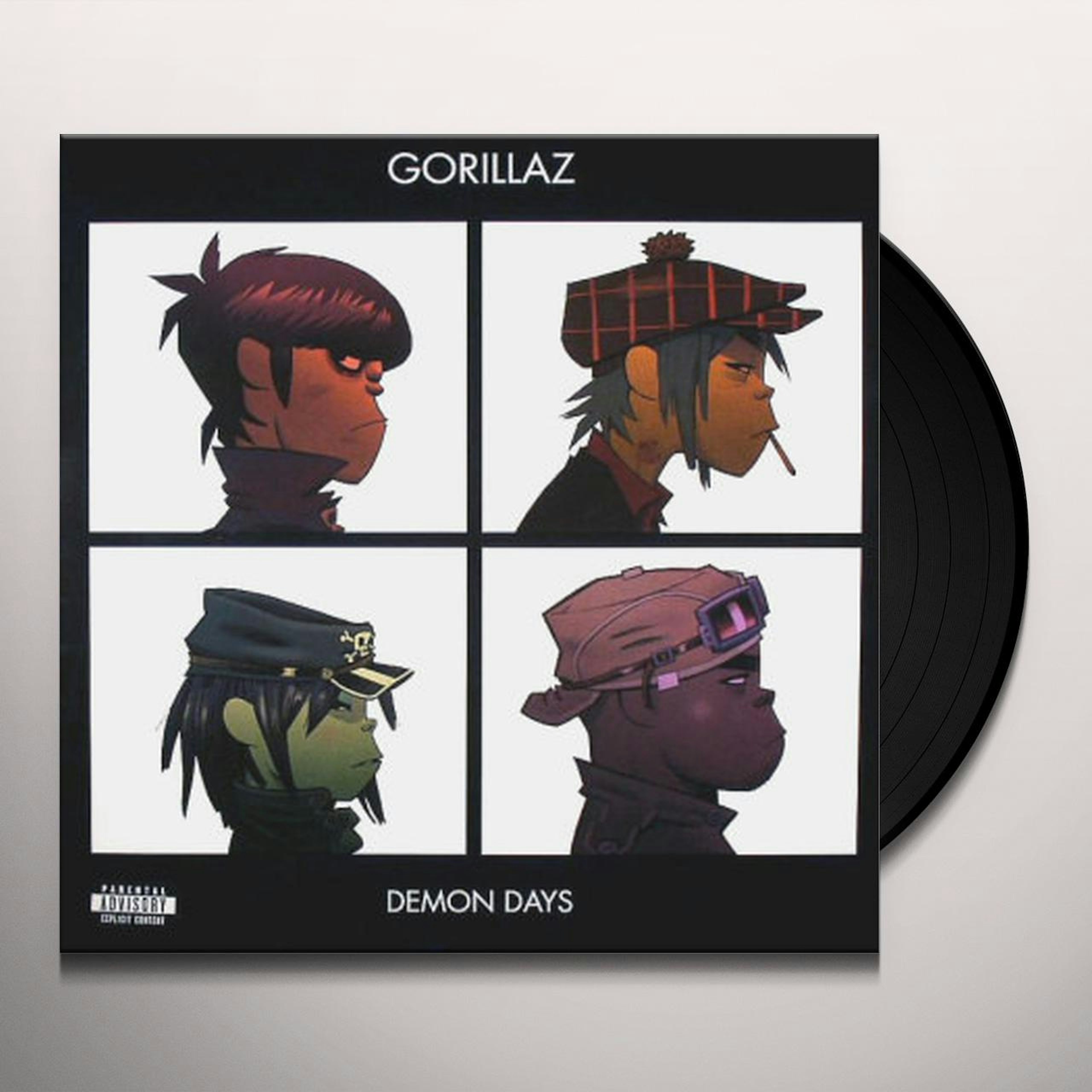 Gorillaz DEMON DAYS Vinyl Record
