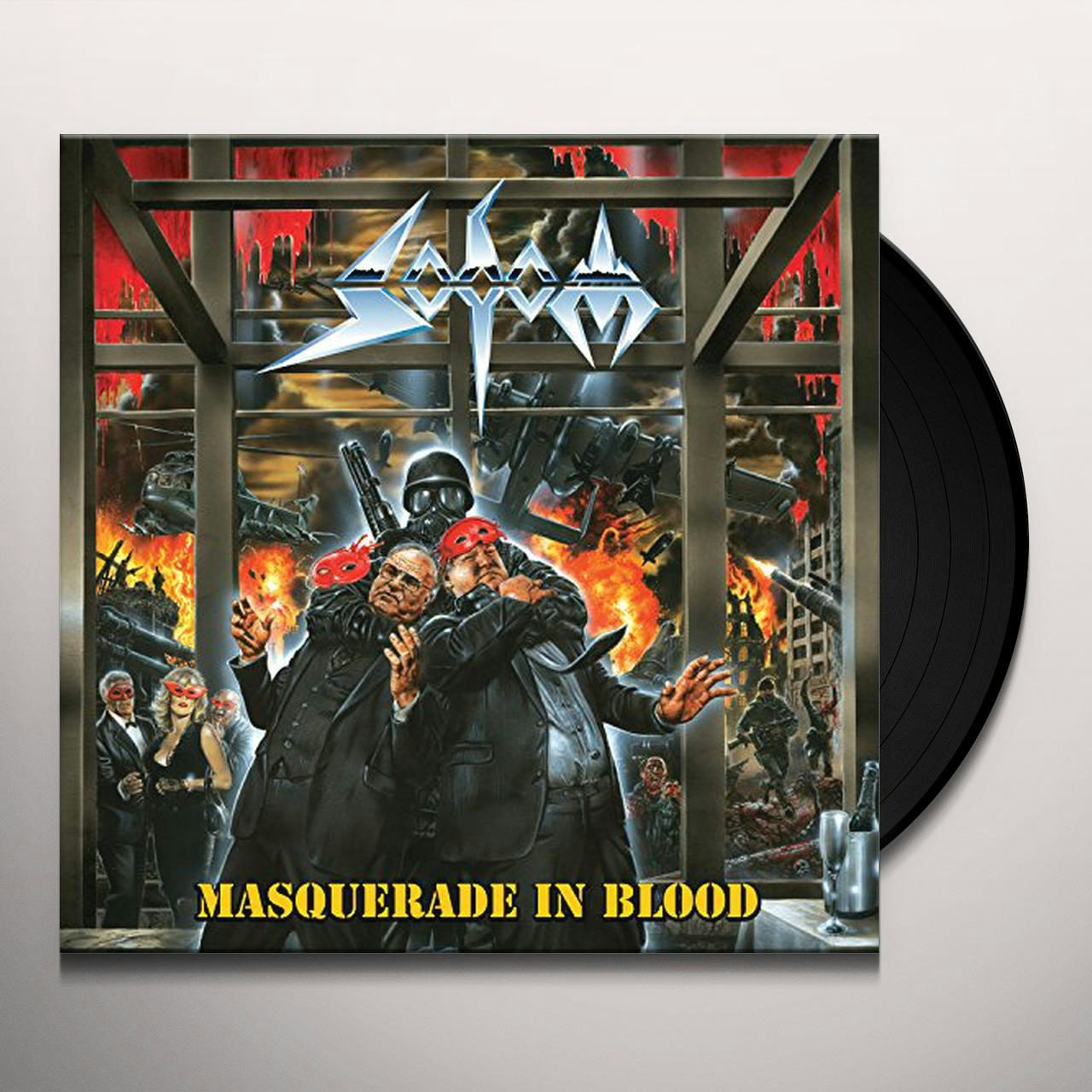 Sodom MASQUERADE IN BLOOD Vinyl Record