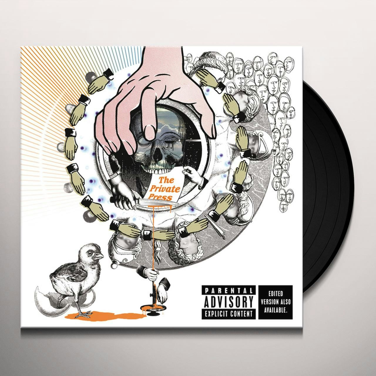 DJ Shadow PRIVATE PRESS Vinyl Record