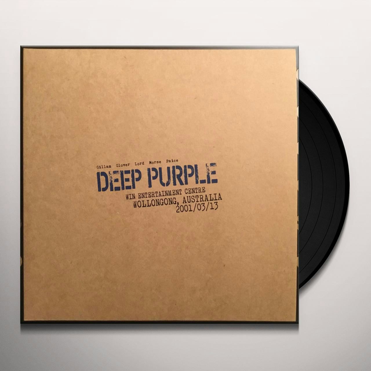 Deep Purple LIVE IN WOLLONGONG 2001 Vinyl Record