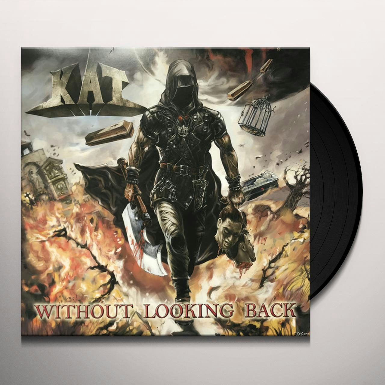 KAT WITHOUT LOOKING BACK Vinyl Record