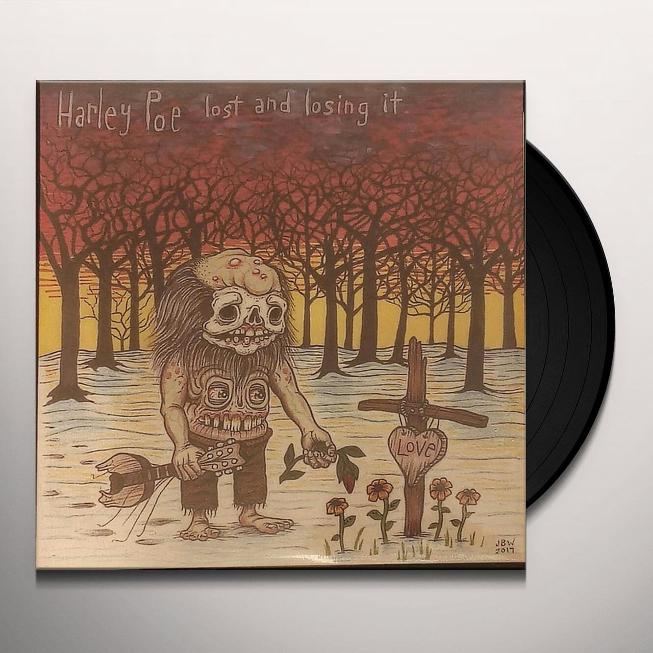 Harley Poe LOST & LOSING IT (2LP) Vinyl Record