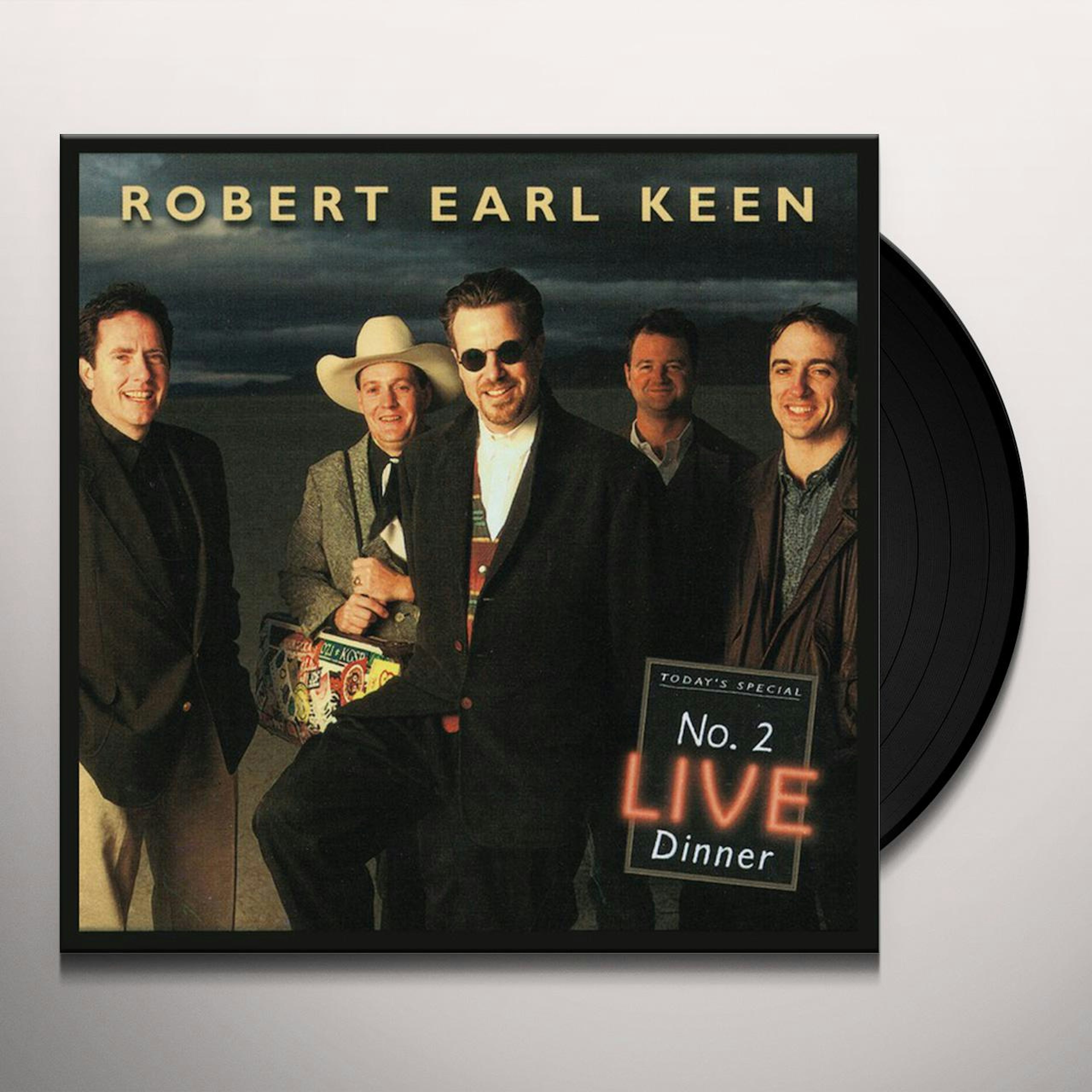 Robert Earl Keen NO. 2 LIVE DINNER Vinyl Record