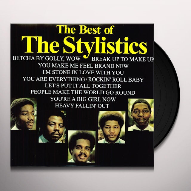 The Stylistics BEST OF Vinyl Record