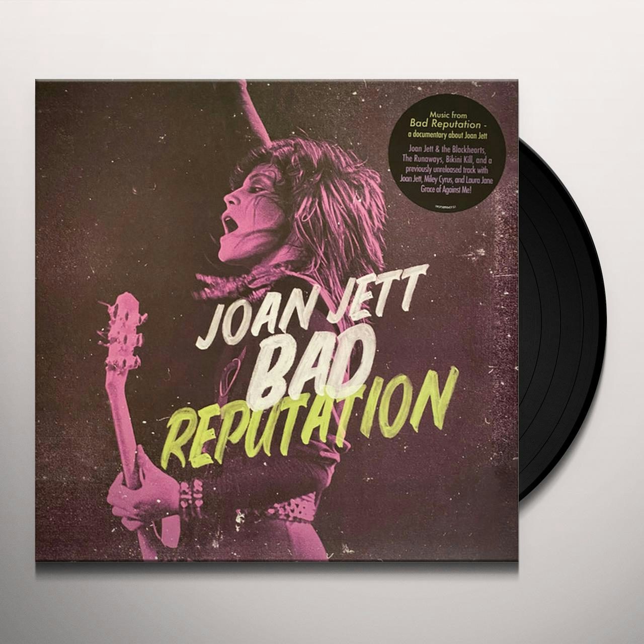 Joan Jett & the Blackhearts BAD REPUTATION Original Soundtrack (150G ...