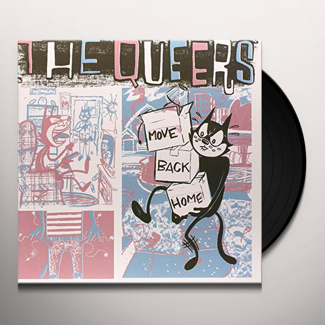 The Queers MOVE BACK HOME Vinyl Record