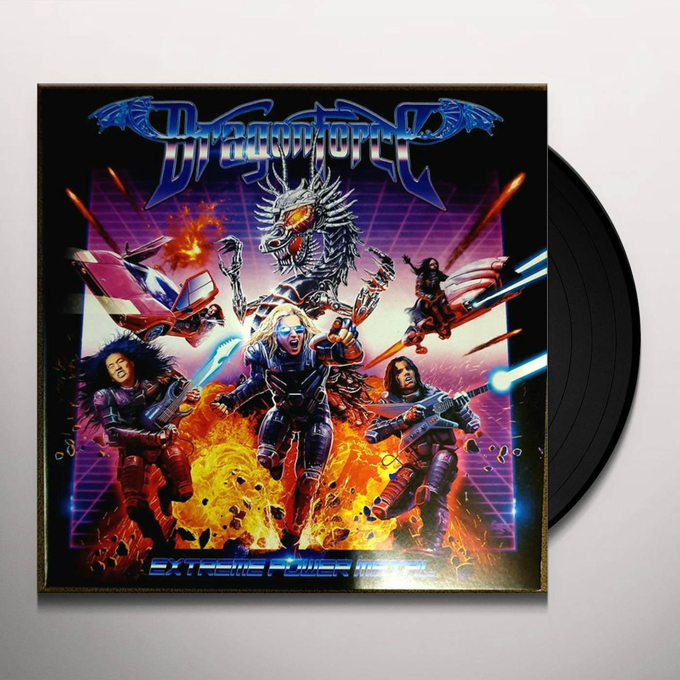 DragonForce EXTREME POWER METAL Vinyl Record