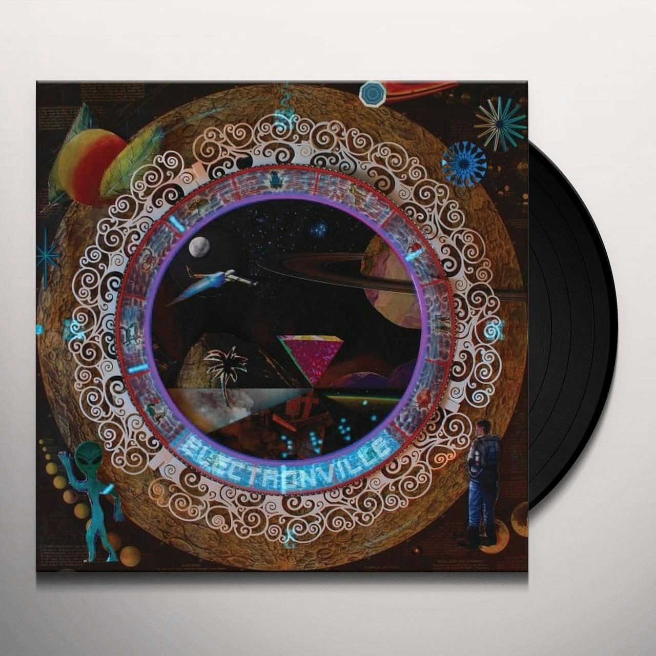 The Aliens ELECTRONVILLE Vinyl Record