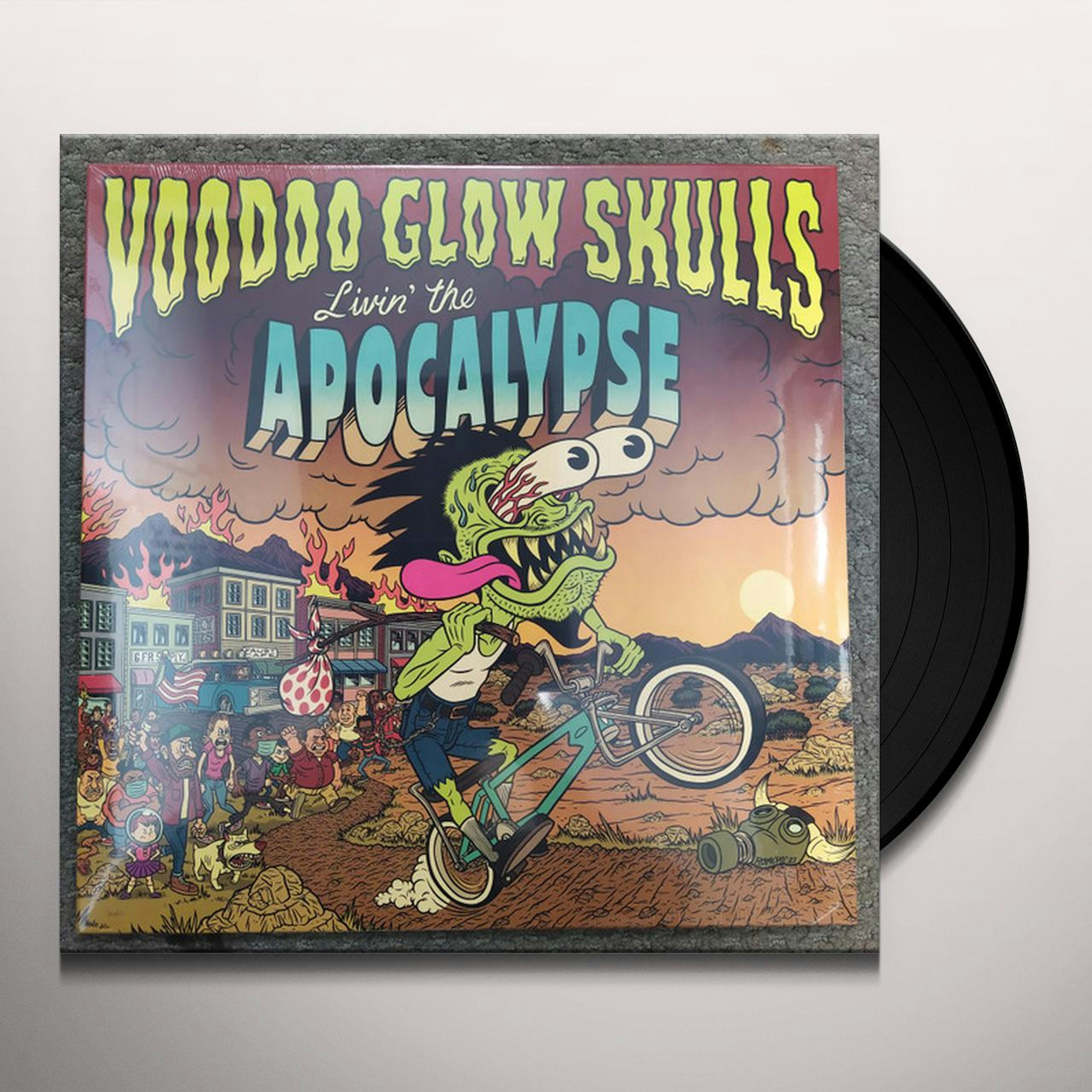 Voodoo Glow Skulls LIVIN' THE APOCALYPSE Vinyl Record