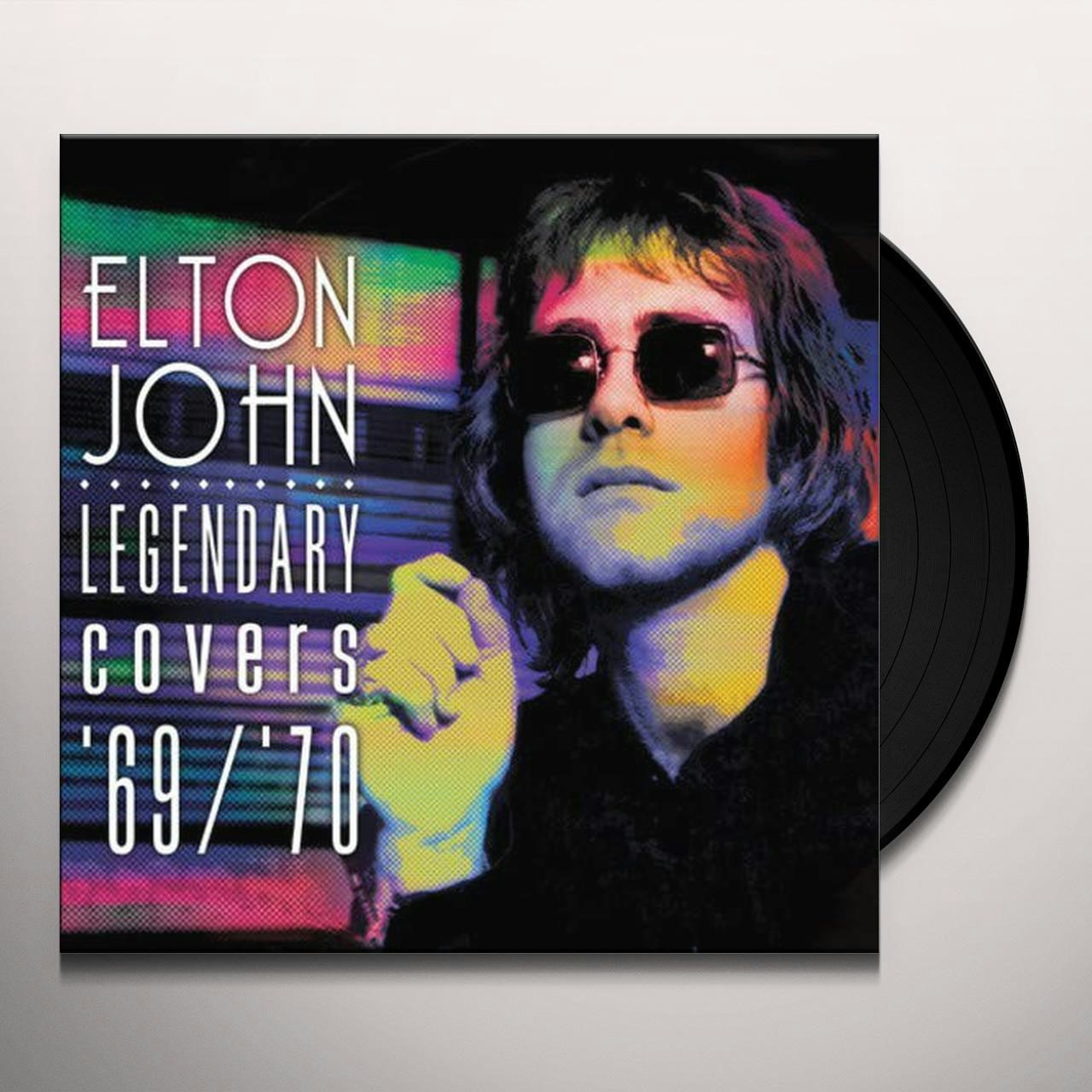 Elton John LEGENDARY COVERS '69/'70 (PICTURE VINYL) Vinyl Record