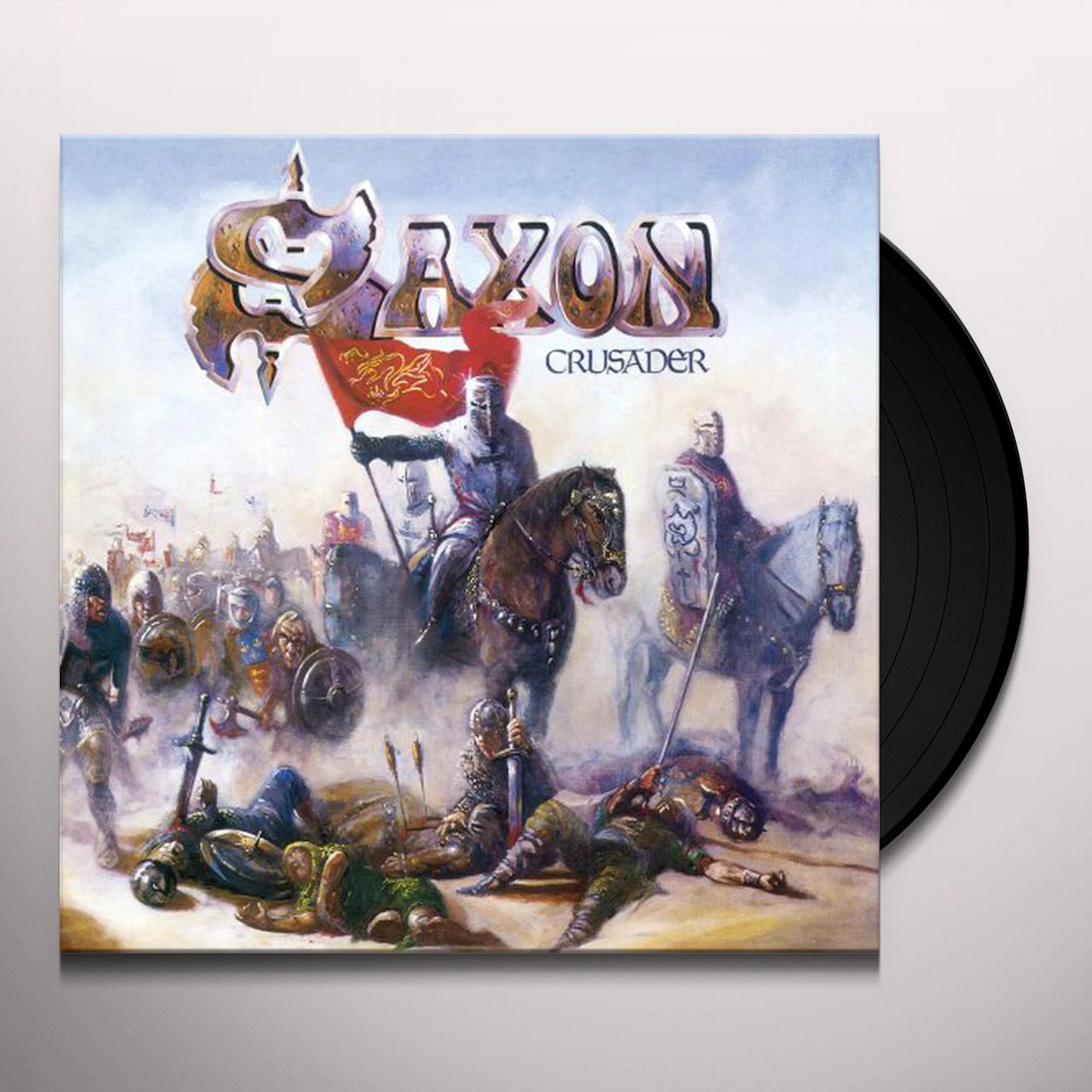 Saxon CRUSADER Vinyl Record