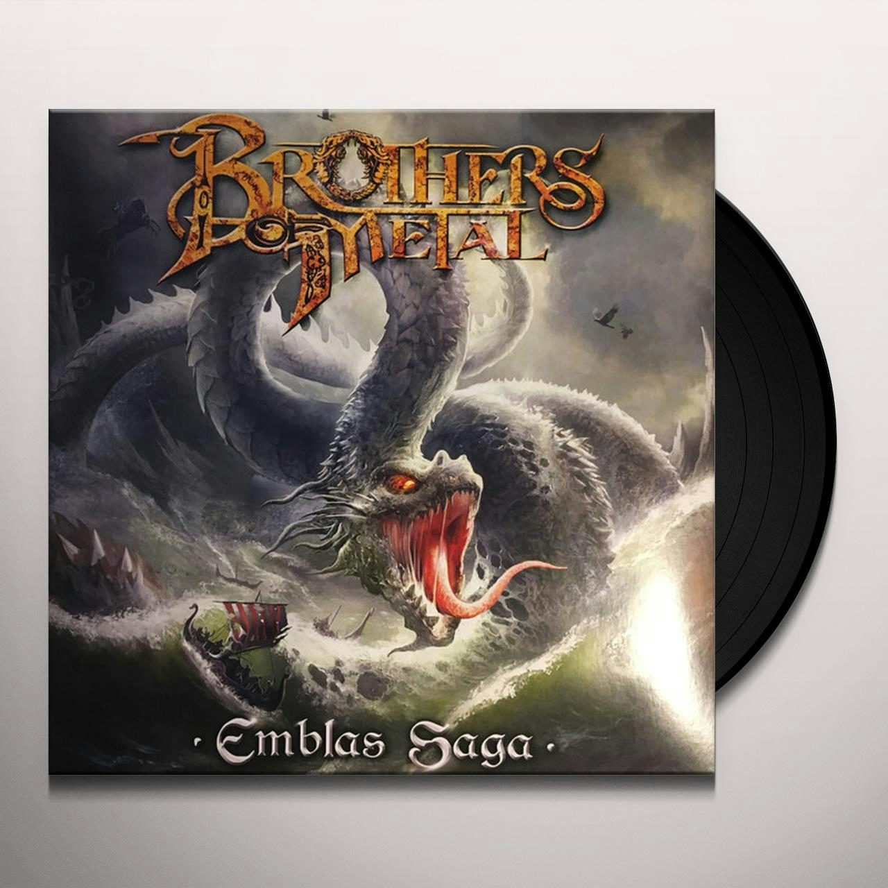 Brothers of Metal EMBLAS SAGA (GREEN VINYL) Vinyl Record