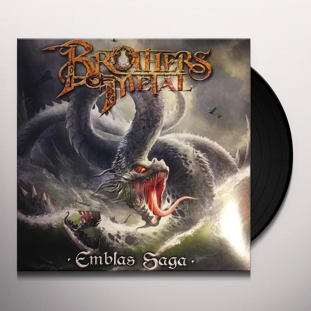 Brothers of Metal EMBLAS SAGA (GREEN VINYL) Vinyl Record