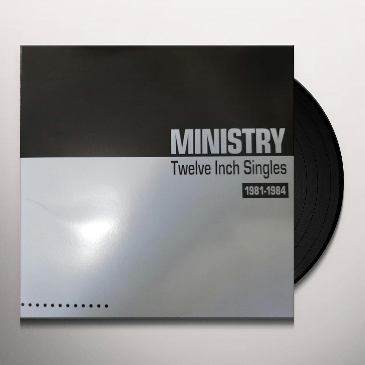 Ministry TWELVE INCH SINGLES 1981-1984 (SILVER VINYL/2LP) Vinyl Record
