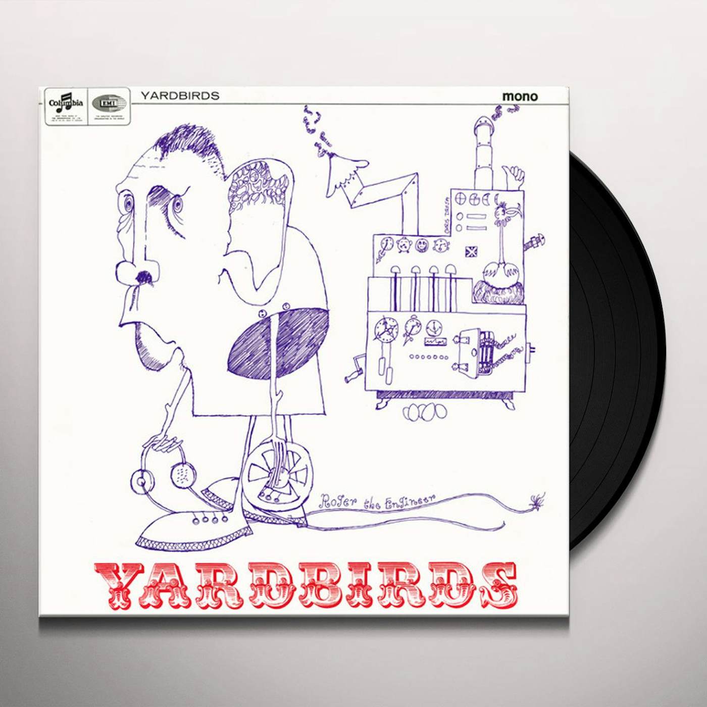 The Yardbirds ROGER THE ENGINEER (BLUE VINYL) Vinyl Record