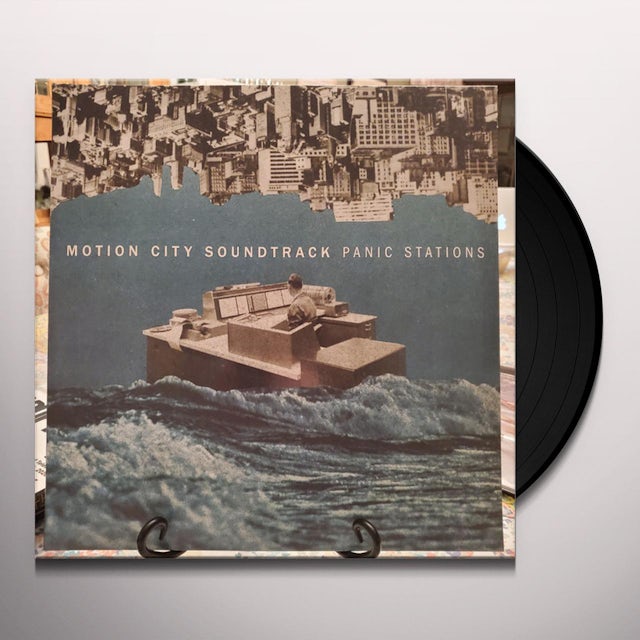Motion City Soundtrack PANIC STATIONS (RED & WHITE VINYL) Vinyl Record