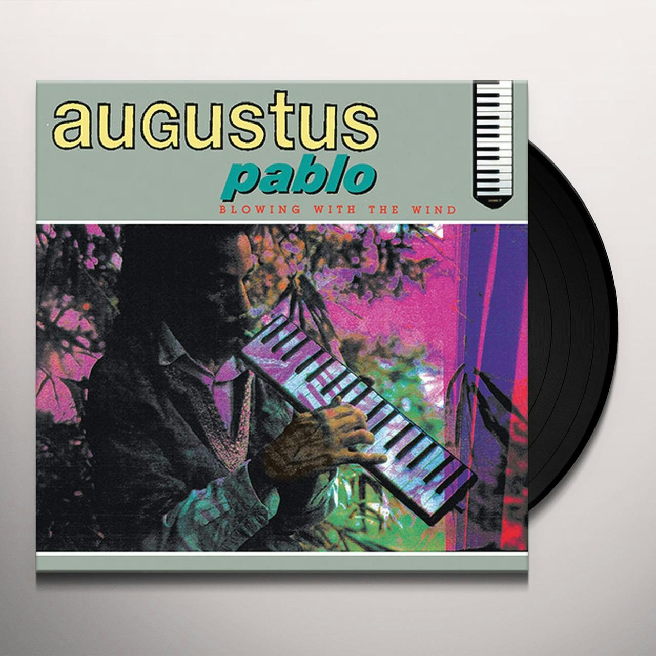 Augustus Pablo BLOWING WITH THE WIND Vinyl Record