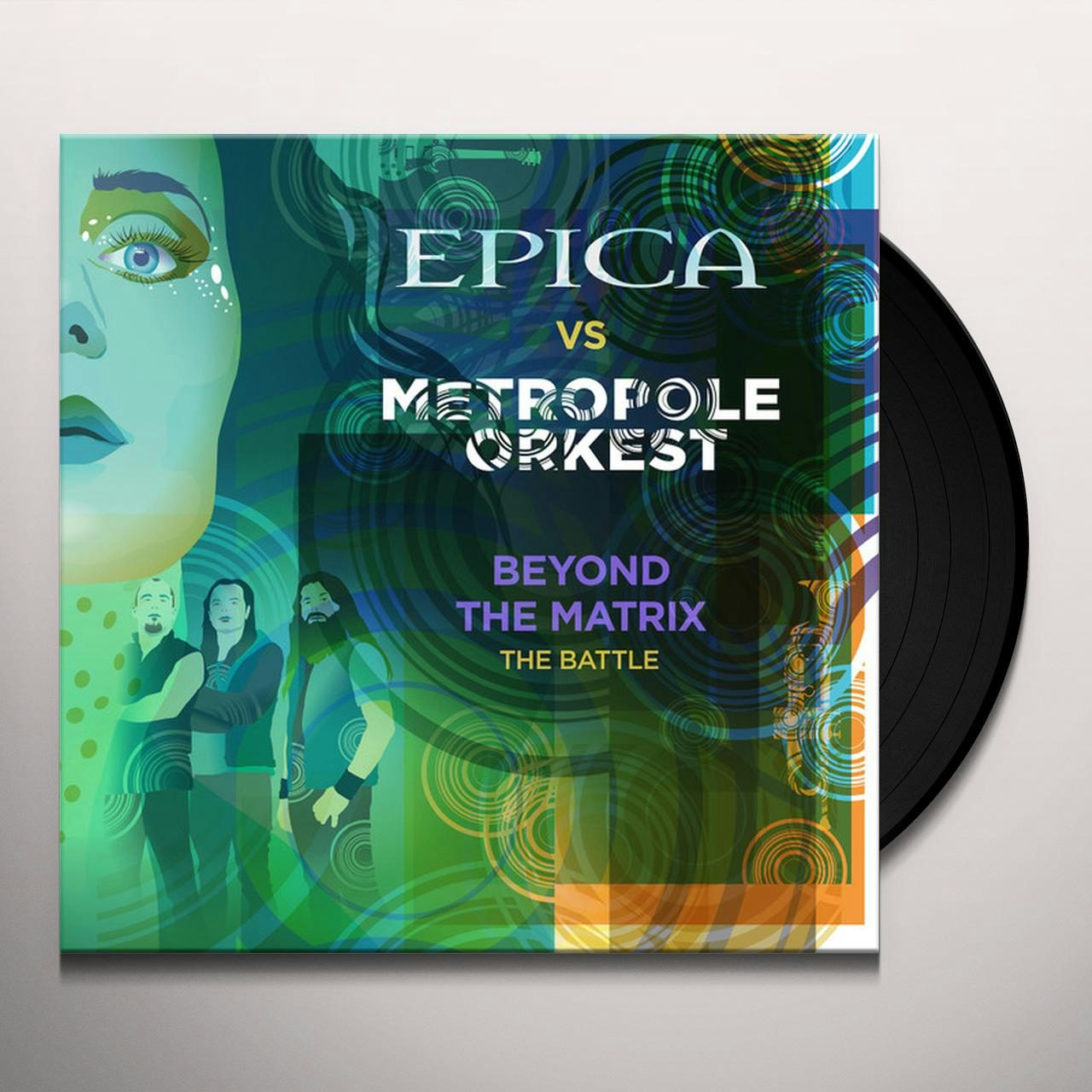 Epica BEYOND THE MATRIX: THE BATTLE Vinyl Record