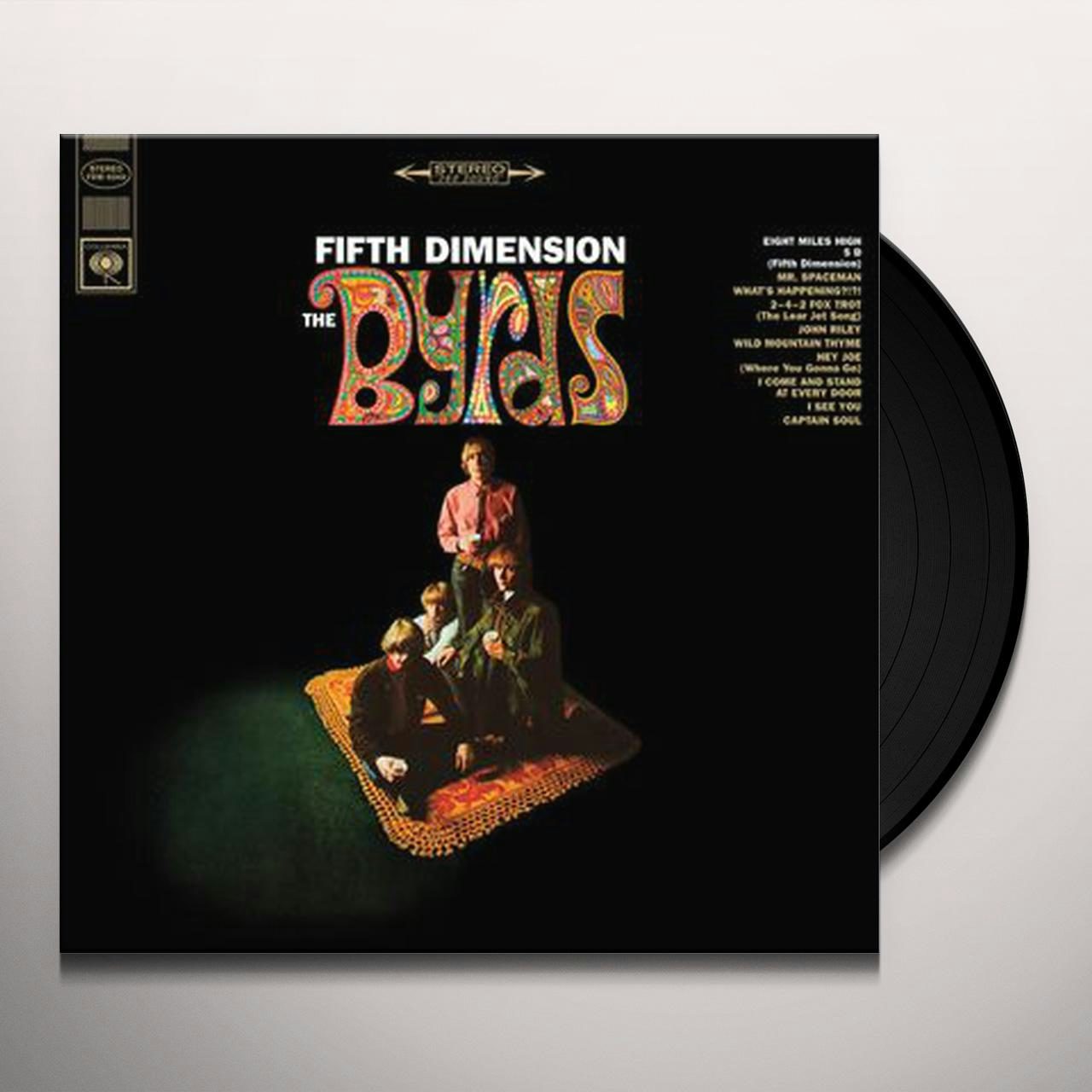 The Byrds FIFTH DIMENSION Vinyl Record