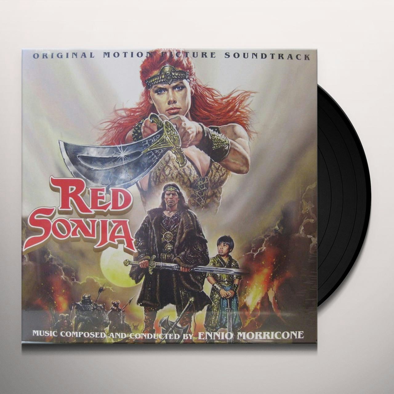 Ennio Morricone RED SONJA / Original Soundtrack Vinyl Record