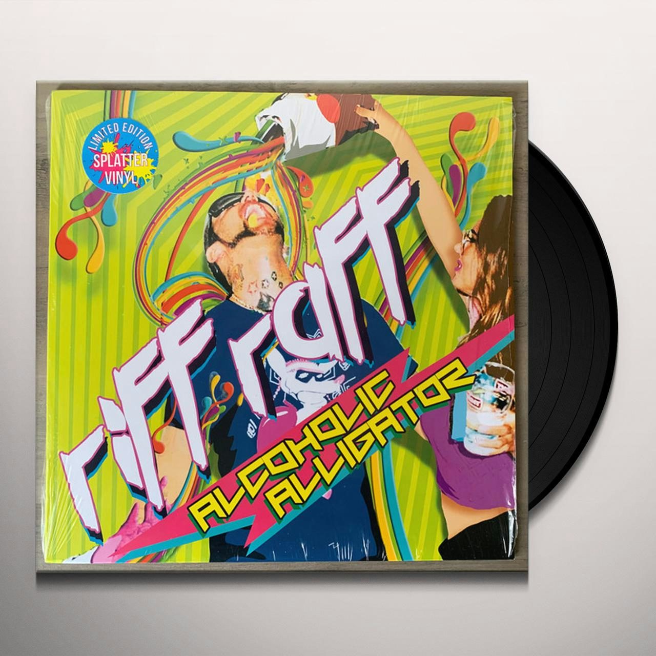 Riff Raff Alcoholic Alligator Vinyl Record