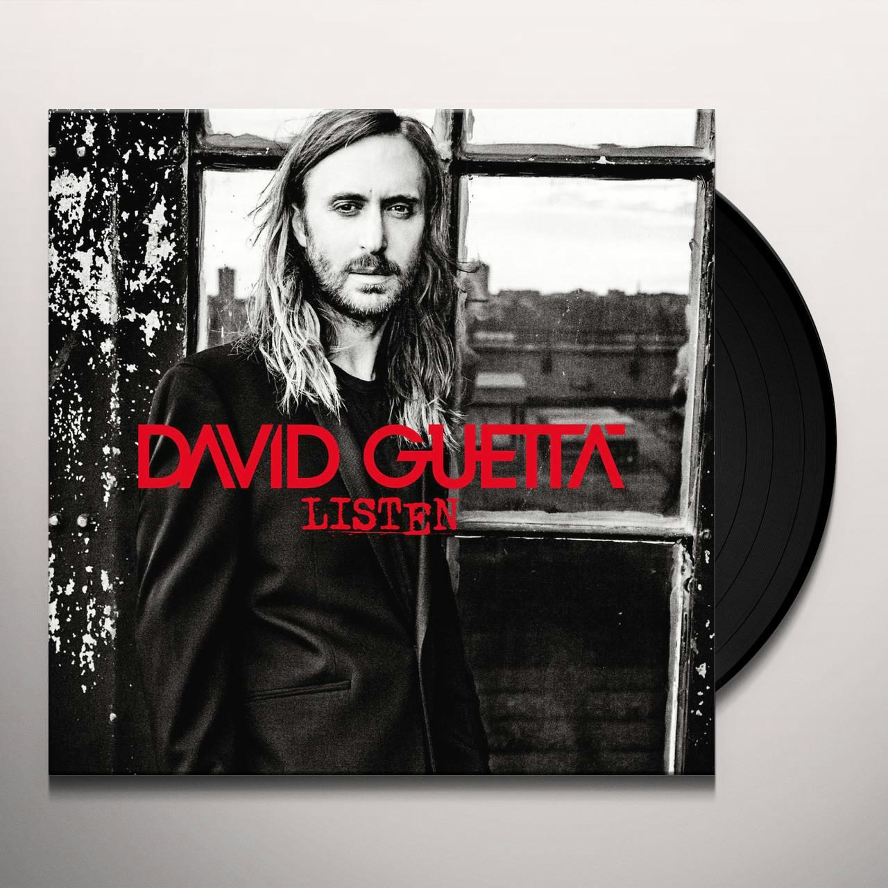 David Guetta LISTEN Vinyl Record