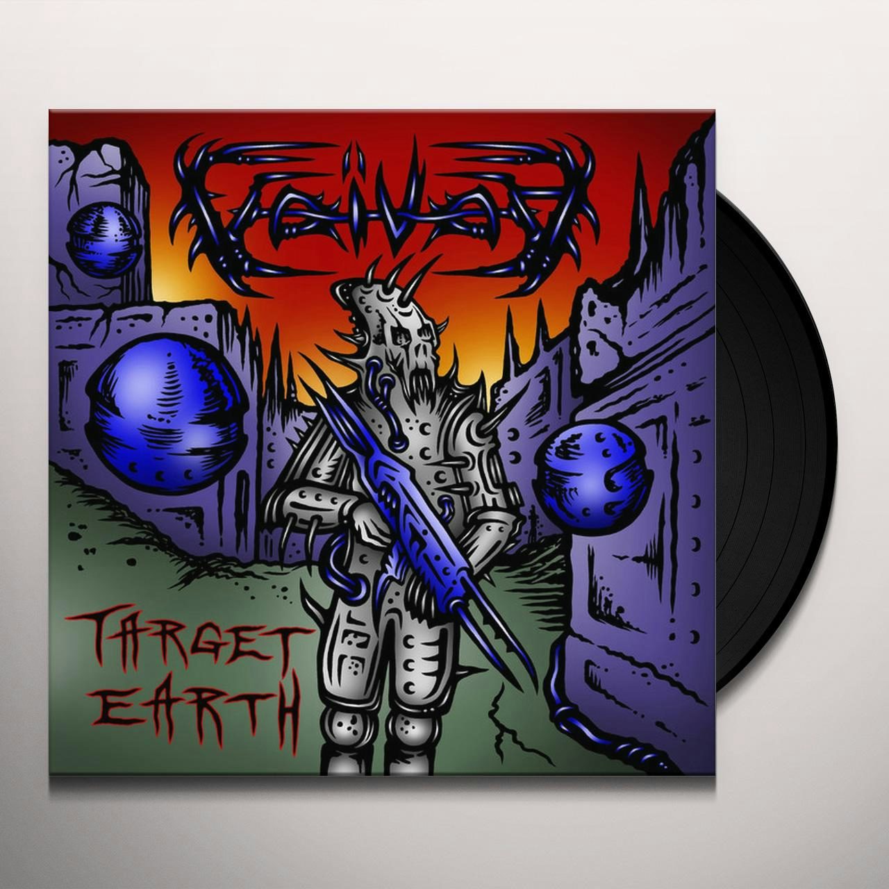 Voivod TARGET EARTH Vinyl Record