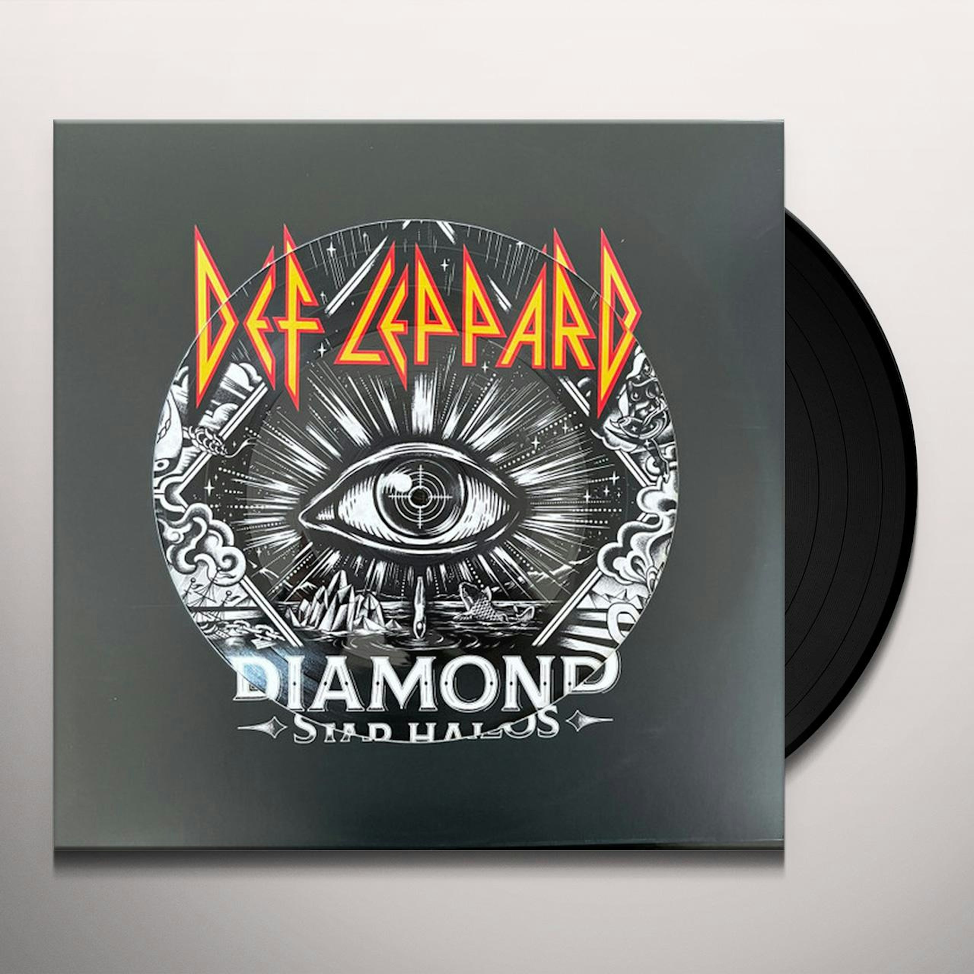 Def Leppard Diamond Star Halos Vinyl Record