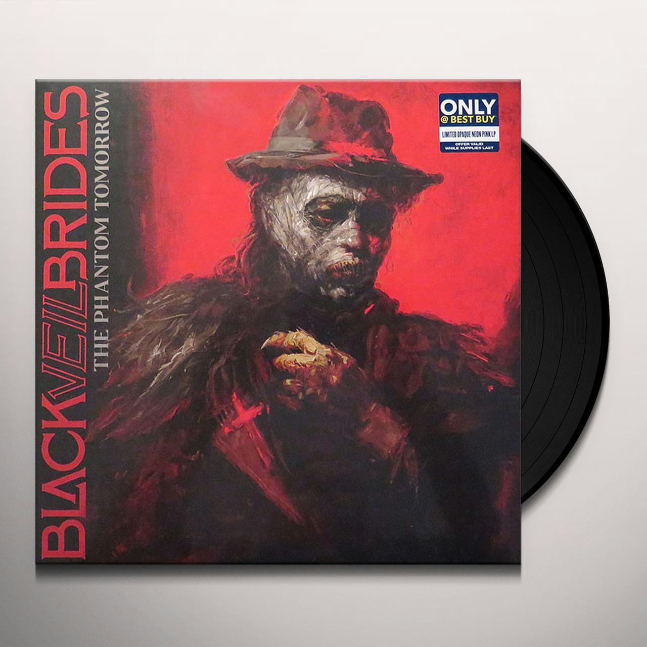 Black Veil Brides PHANTOM TOMORROW (OPAQUE NEON PINK VINYL) Vinyl Record