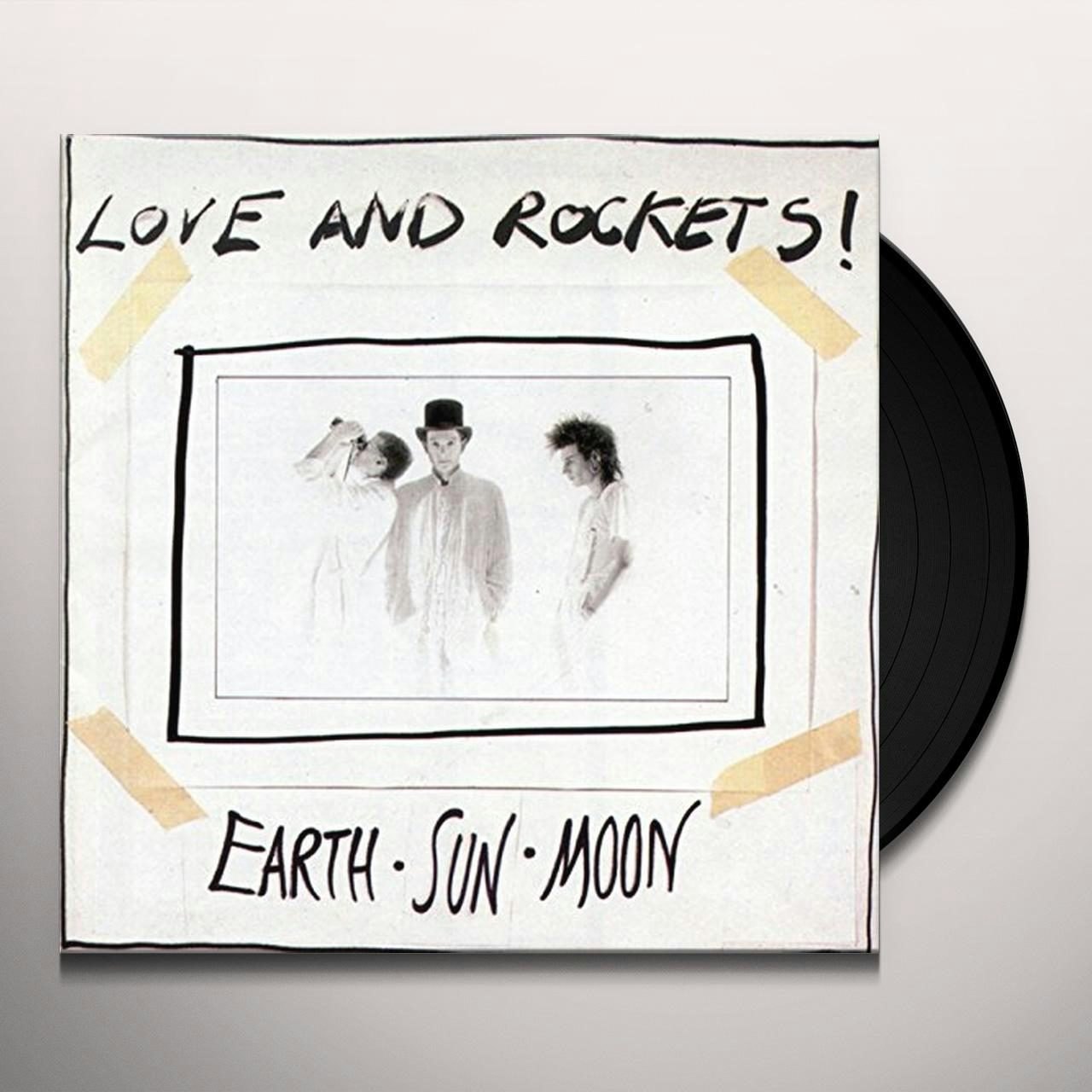 Love and Rockets EARTH SUN MOON Vinyl Record