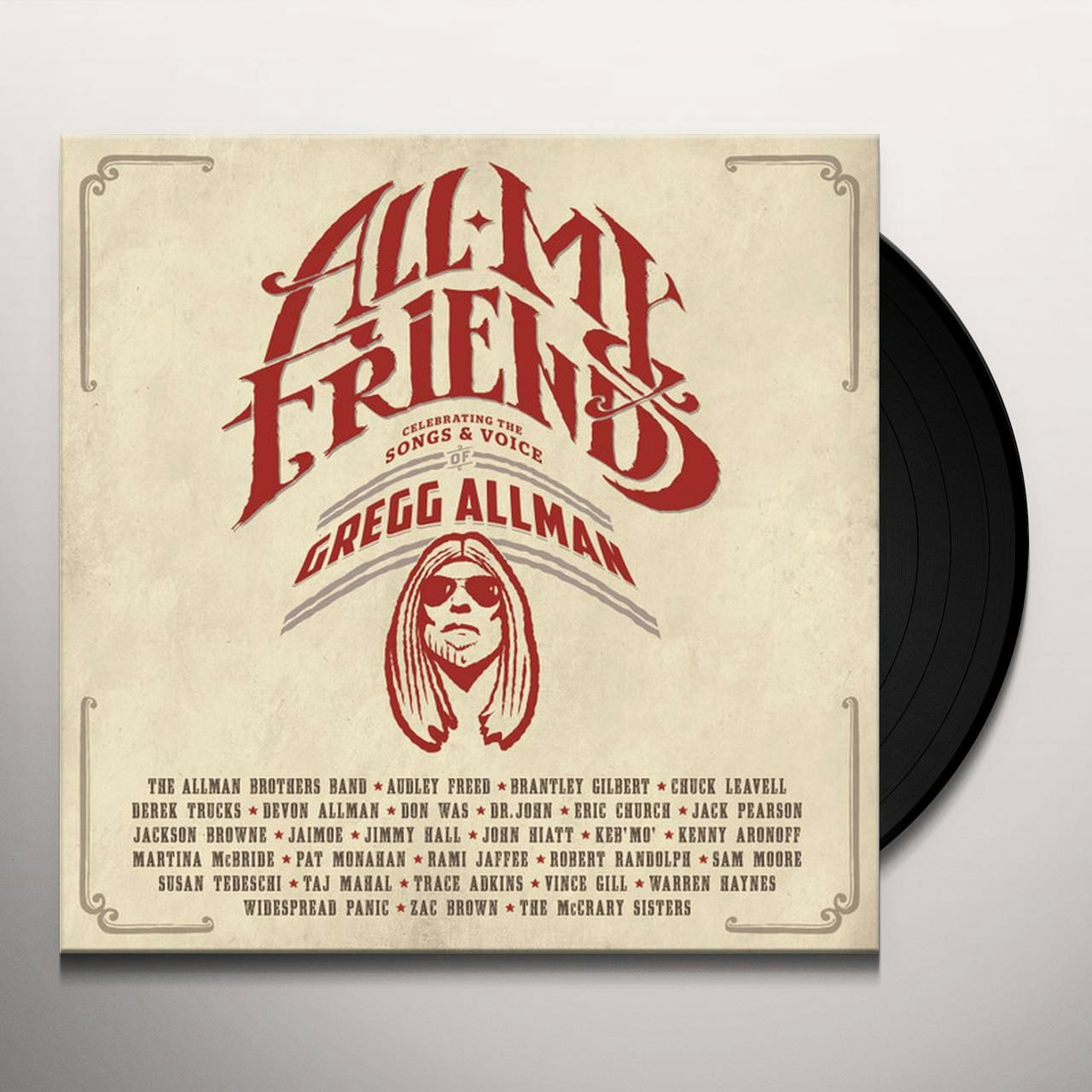Various Artists ALL MY FRIENDS: CELEBRATING THE SONGS & VOICE OF GREGG ...