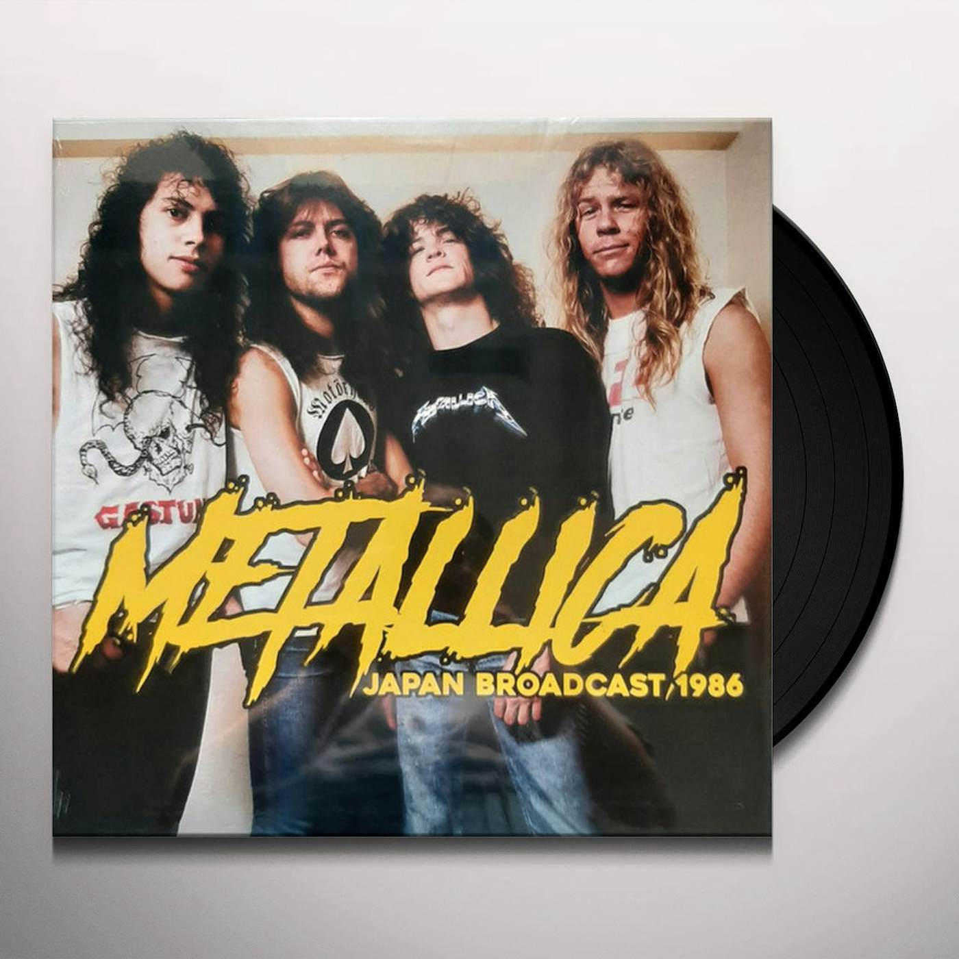 Metallica JAPAN BROADCAST 1986 Vinyl Record