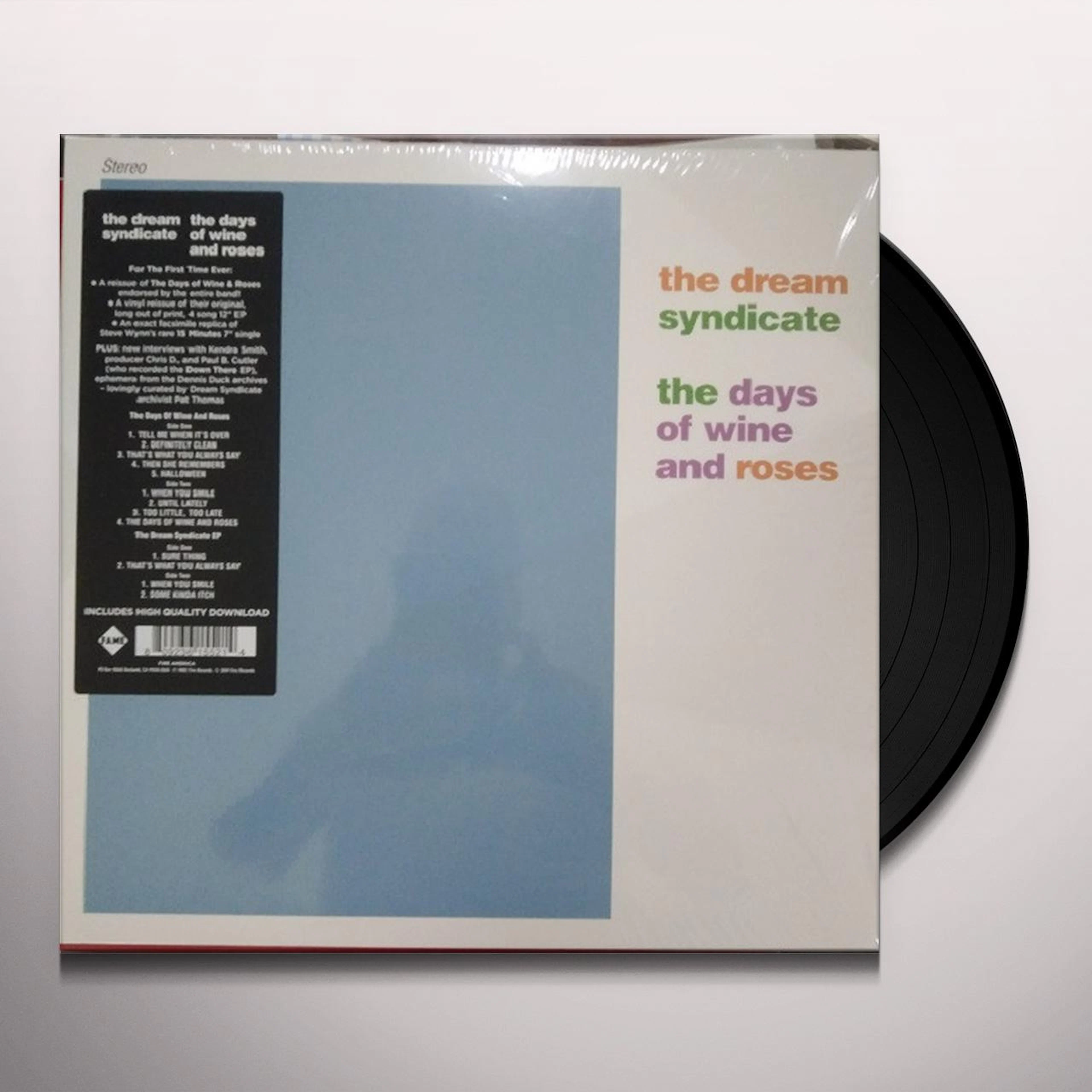 The Dream Syndicate Days of Wine & Roses Vinyl Record