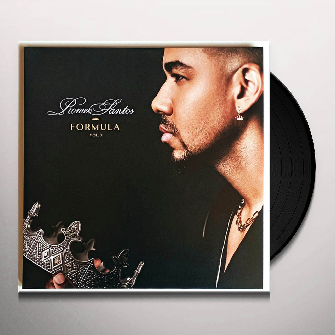 Romeo Santos FORMULA VOL 3 Vinyl Record
