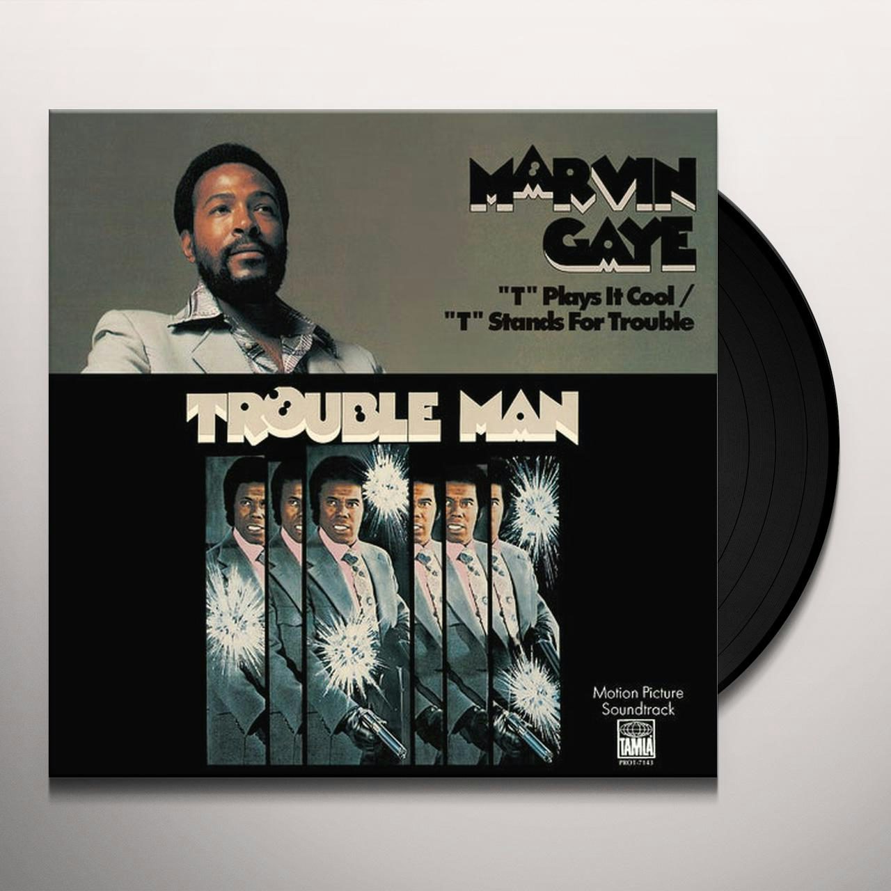 Marvin Gaye T PLAYS IT COOL / T STANDS FOR TROUBLE Vinyl Record