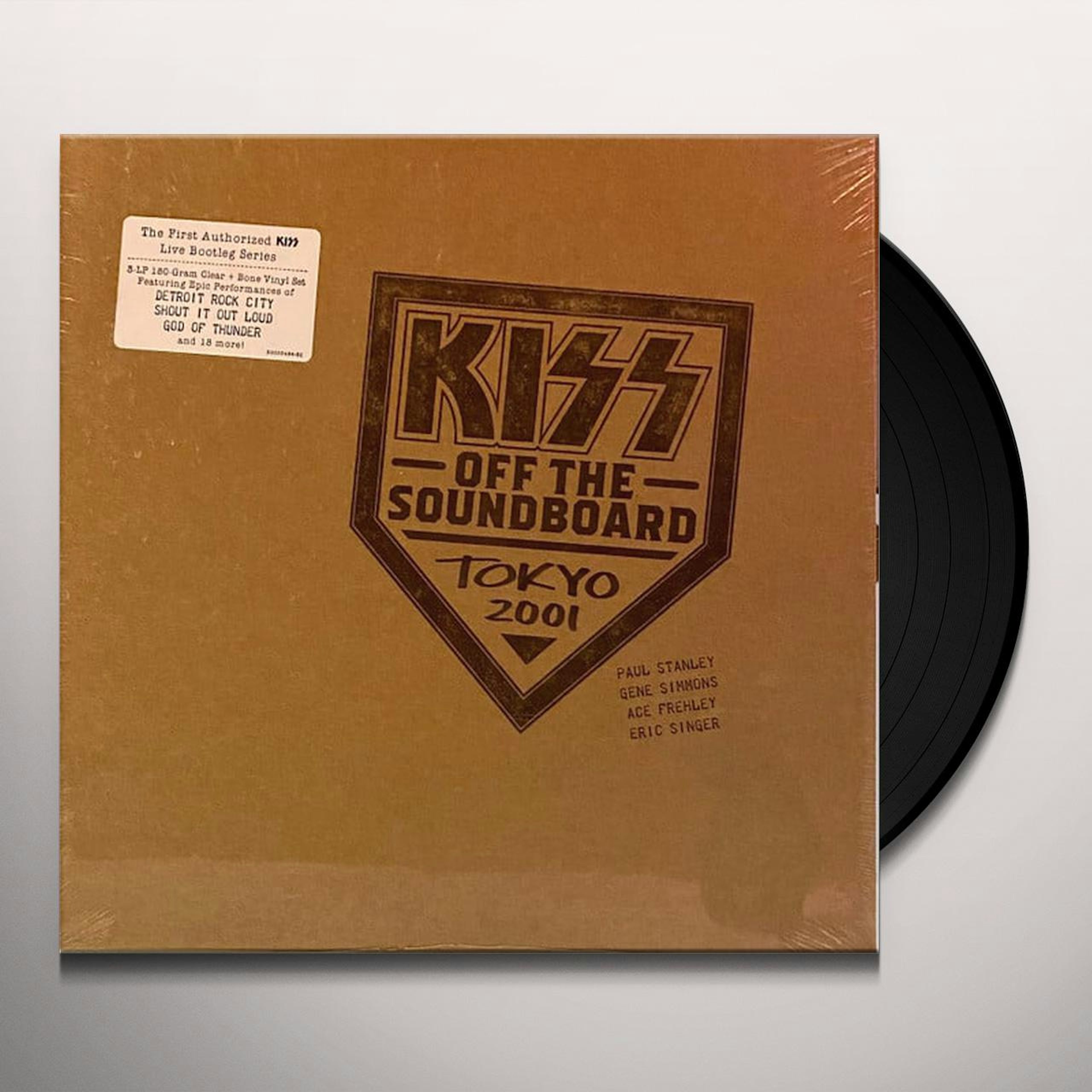 KISS OFF THE SOUNDBOARD: LIVE IN TOKYO (CLEAR/BONE WHITE VINYL/3LP ...